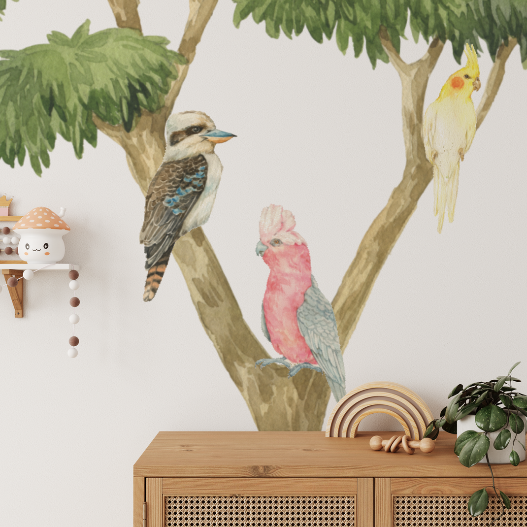 Decorate your walls with designer fabric Wall Decals & Wallpaper – Tiny ...